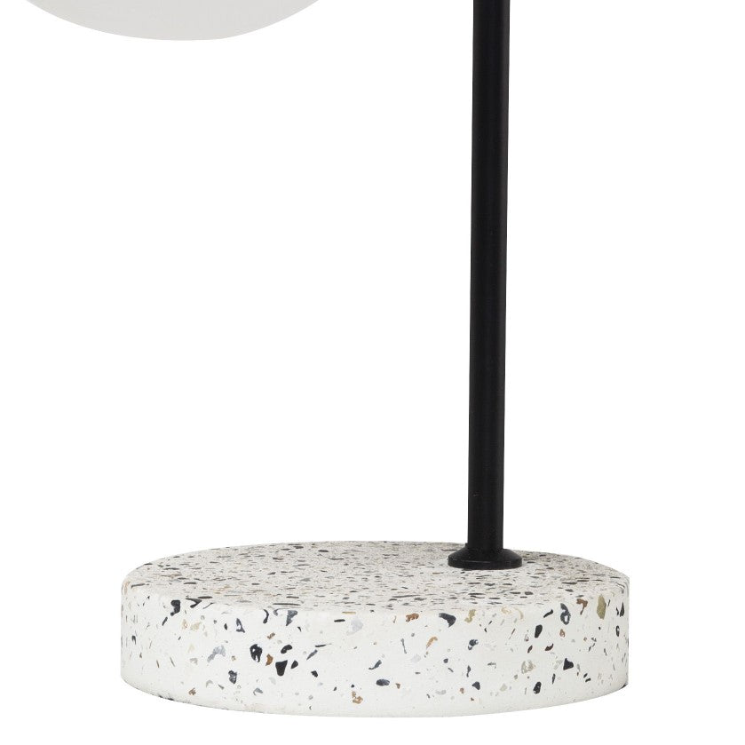 Floriane Terrazzo Table Lamp - Black – Comeo Home